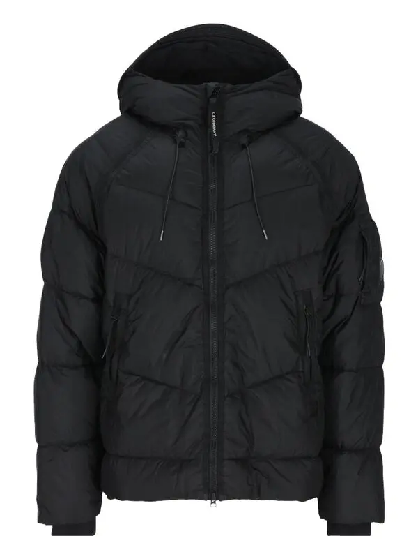 C.P. COMPANY Short Down Jacket - Multicolor