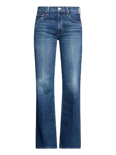 MOTHER Jeans Size Cotton, Elastane - Blue
