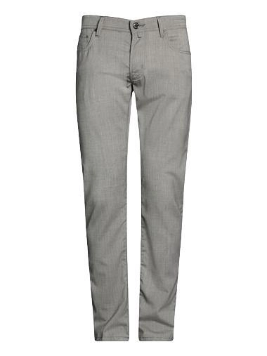 JACOB COHЁN Pants Size Virgin Wool, Elastane, Polyester, Cotton - Grey