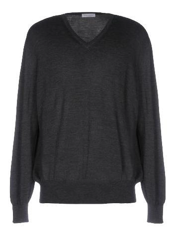 GRAN SASSO Sweater Size Virgin Wool - Grey