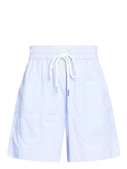LEE MATHEWS Shorts & Bermuda Shorts Light Size Cotton, Linen - Blue