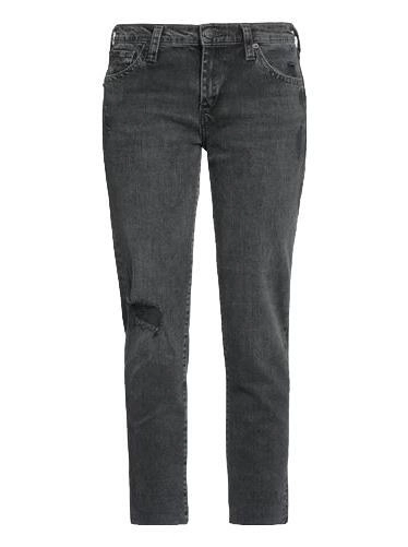 True Religion Jeans Size Cotton, Elastane - Grey