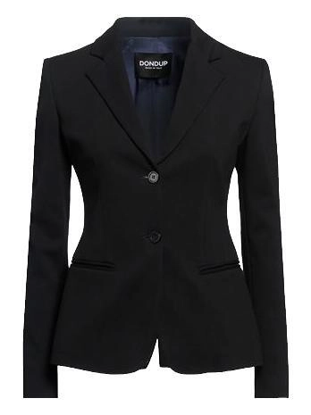 DONDUP Blazer Size Viscose, Polyamide, Elastane - Black