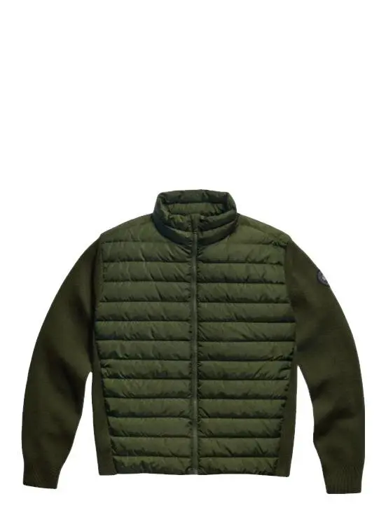 Canada Goose Hybridge Flavio Quilted Jacket - Moss Khaki