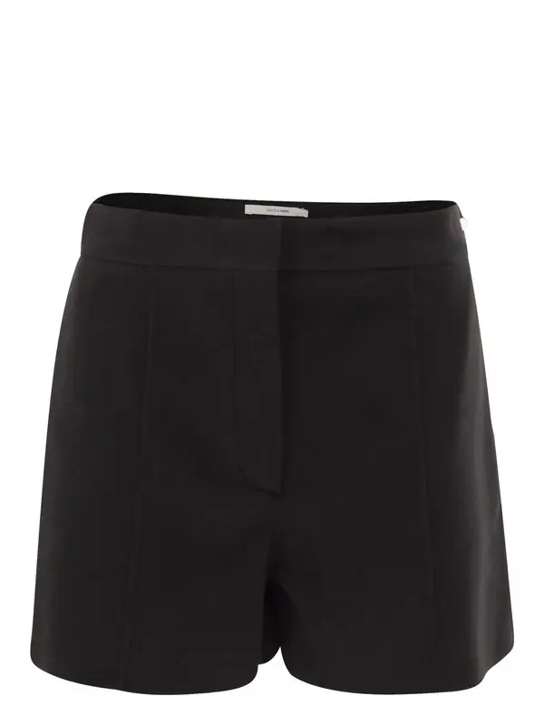 Sportmax Good Double Shorts - Black