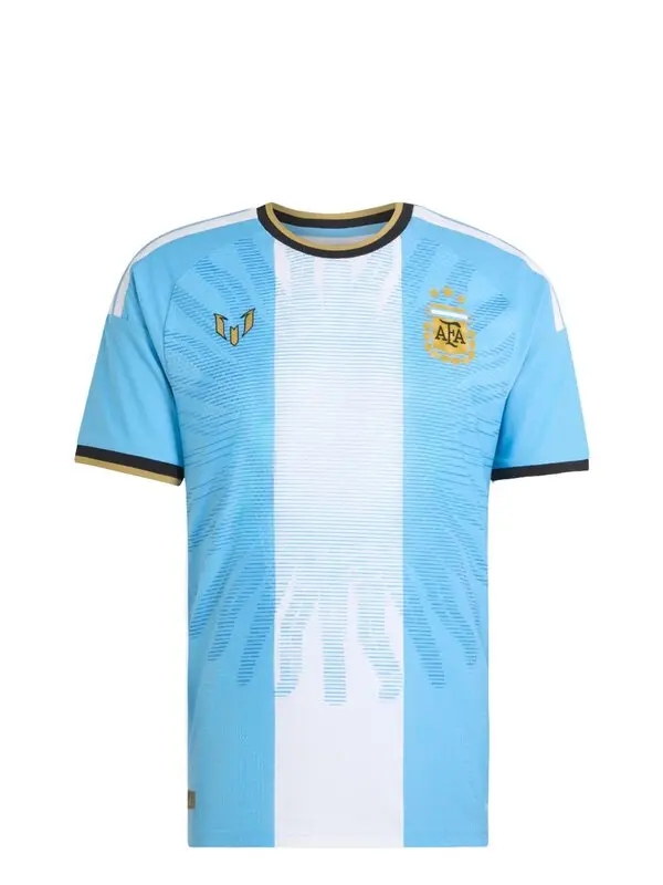 Adidas Argentina Messi 26 Authentic Jersey Blue - Light Blue
