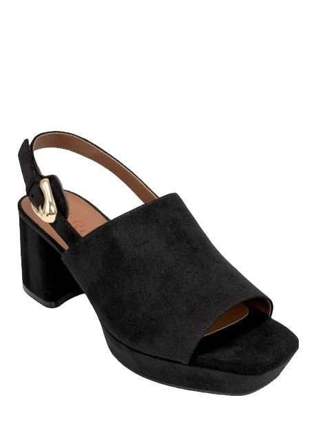 Aerosoles Pearl Faux Suede Sandal - Black