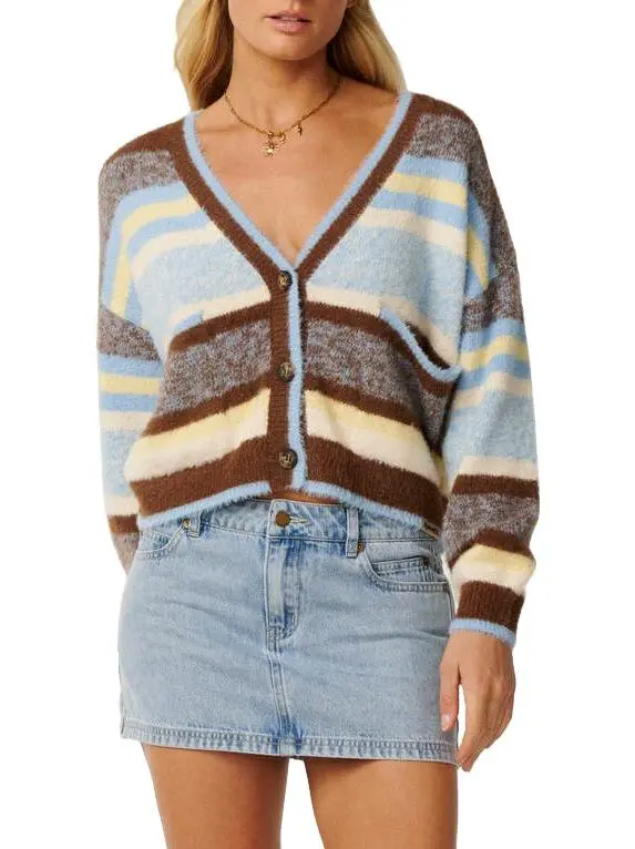 Rip Curl Paraiso Striped Cardigan - Multicolor