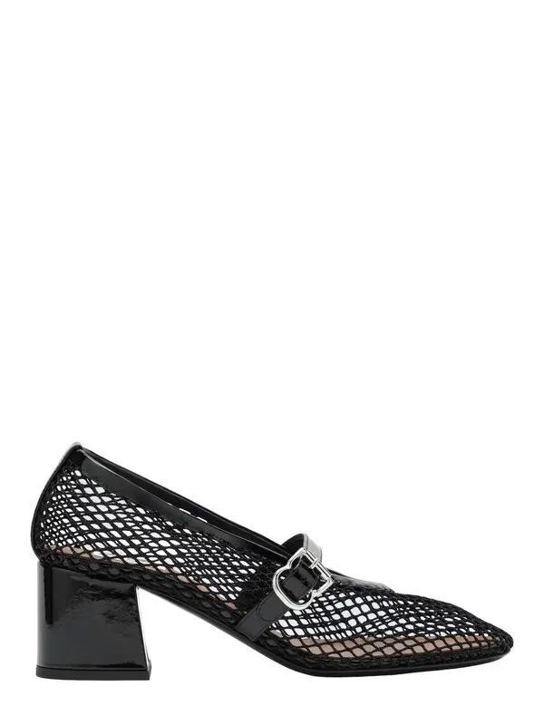 Alaïa Mesh Mary Jane 55 Pumps - Black