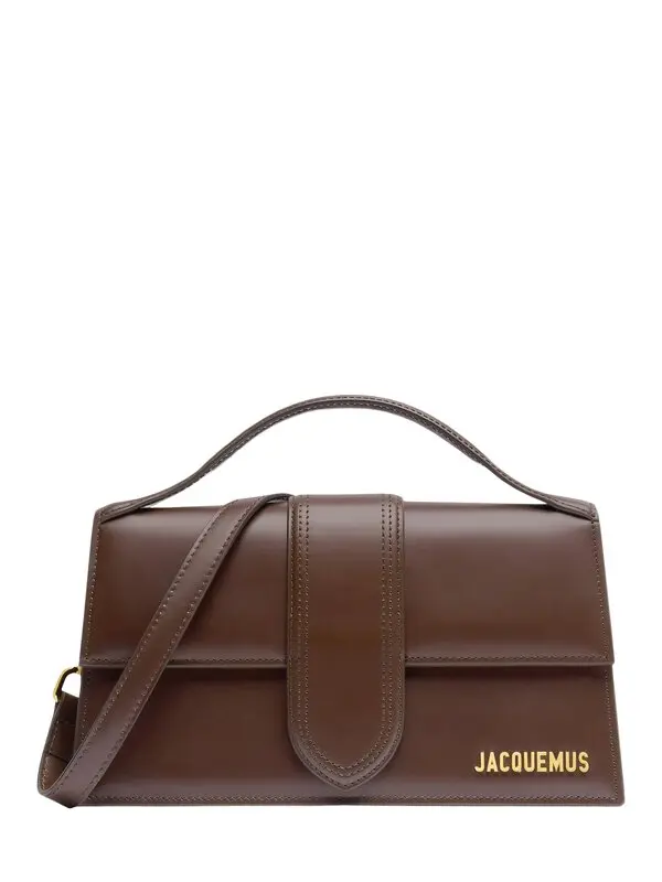 Jacquemus The Large Bambino Leather Bag - Brown