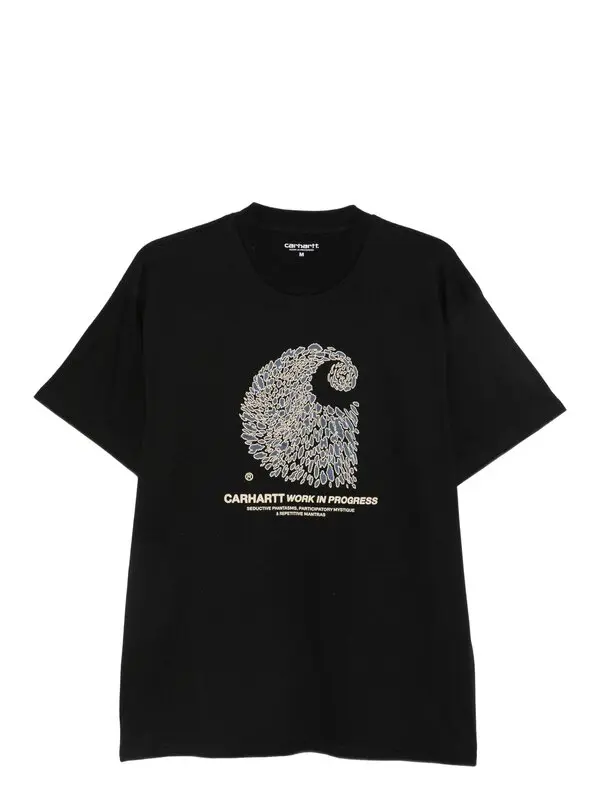 Carhartt Work In Progress Entrance Graphic-print T-shirt - Black