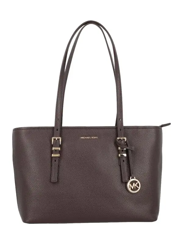 Michael Kors Sleek Handbag With Structured Design - Brown