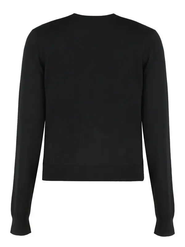 Polo Ralph Lauren Wool Button-front Cardigan Sweater - Black