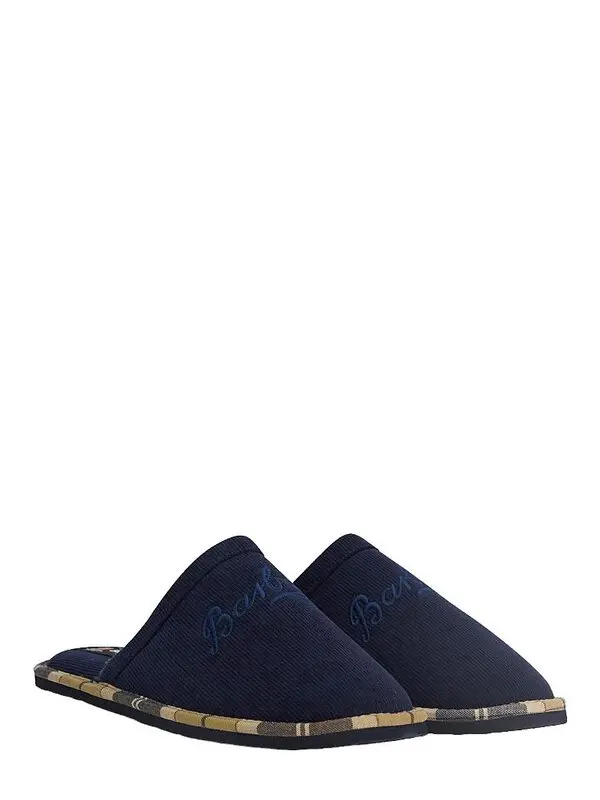 Barbour Everlee Mule Slippers - Navy