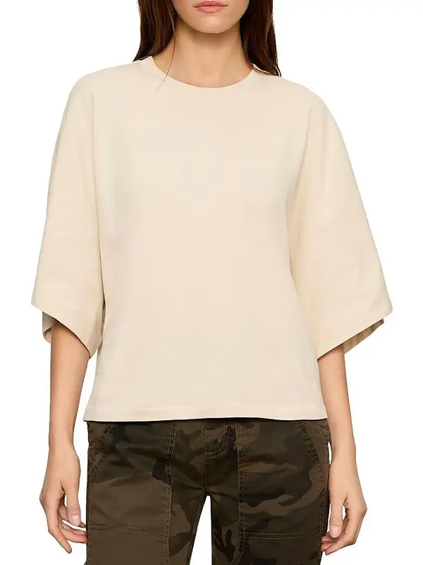 Sanctuary Haven Cape Sleeve Tee - Bone
