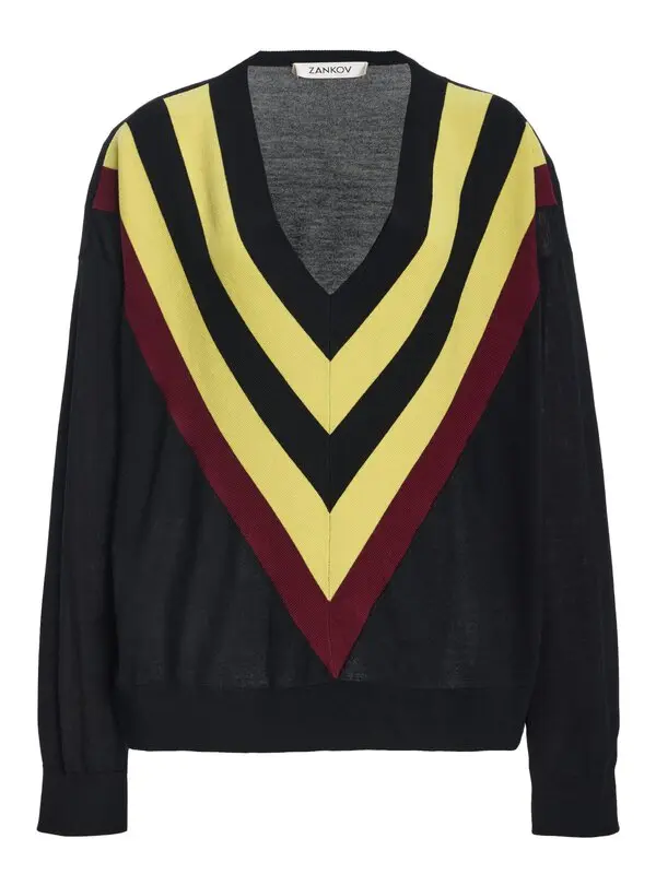 ZANKOV Aleksei Wool Sweater - Multi