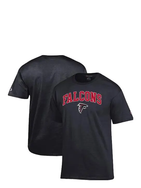 Champion Atlanta Falcons Arch Over Logo T-shirt - Black
