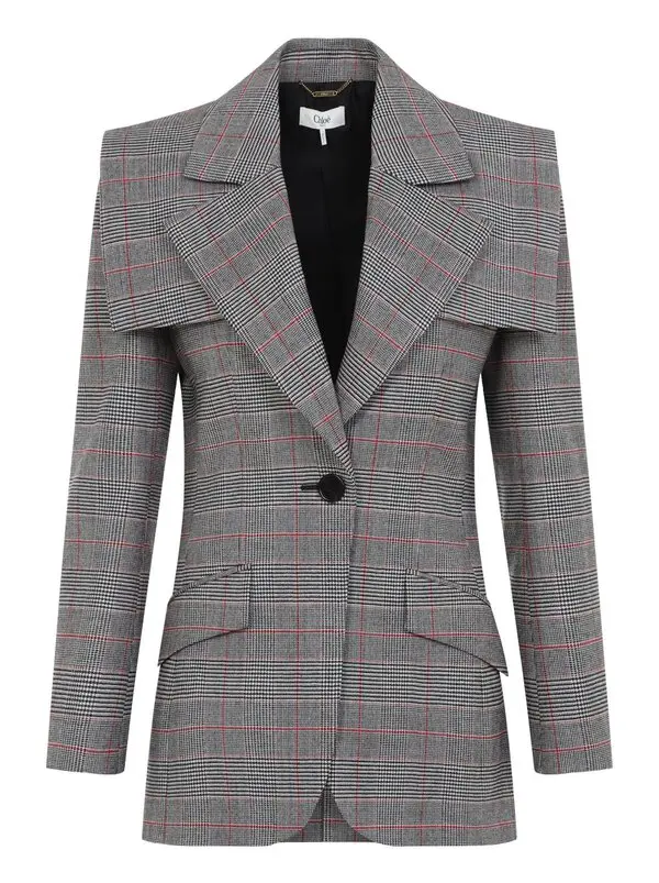 Chloé Wool Jacket - Black
