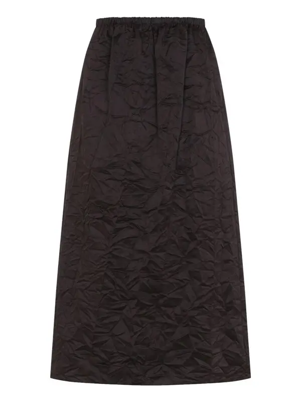 Carven Pull-on Skirt - Brown