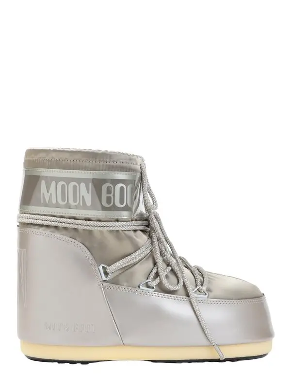 Moon Boot Icon Low Glance Boot - Silver