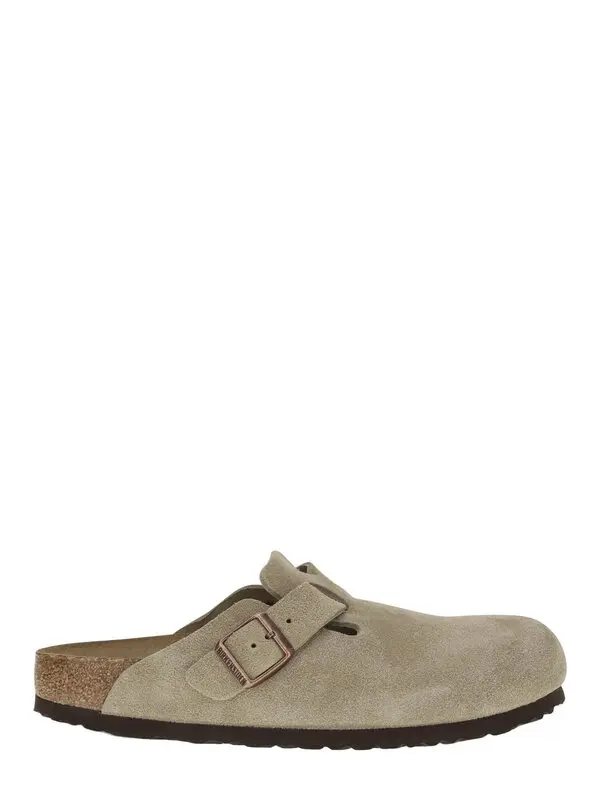 BIRKENSTOCK Boston Mules - Beige
