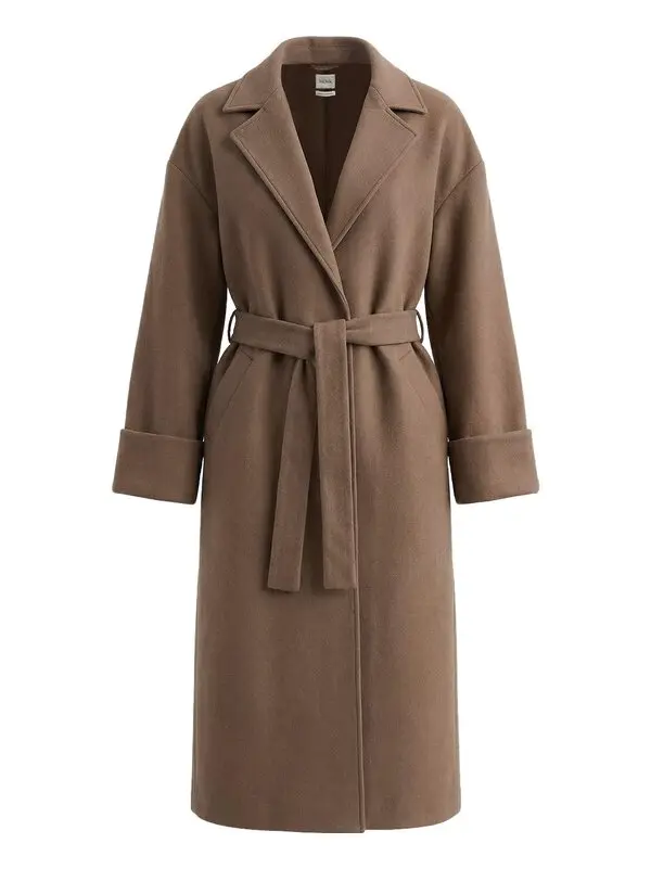 MOVA Sublime Woolen Coat - Brown
