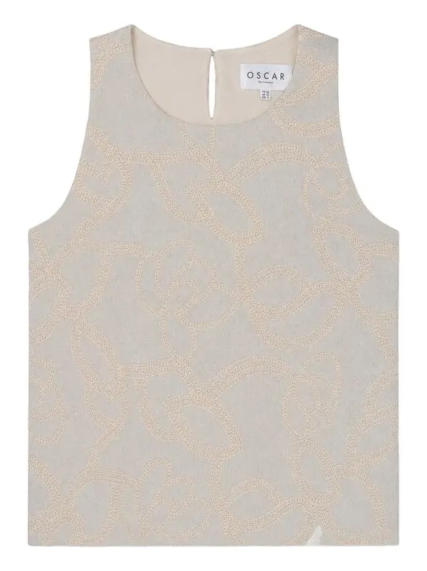 OSCAR THE COLLECTION Top 'tita - Beige