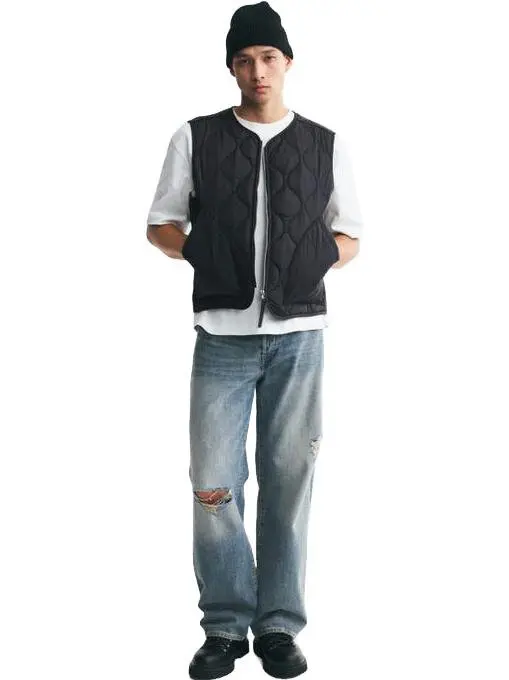 H&M Quilted Vest - Black