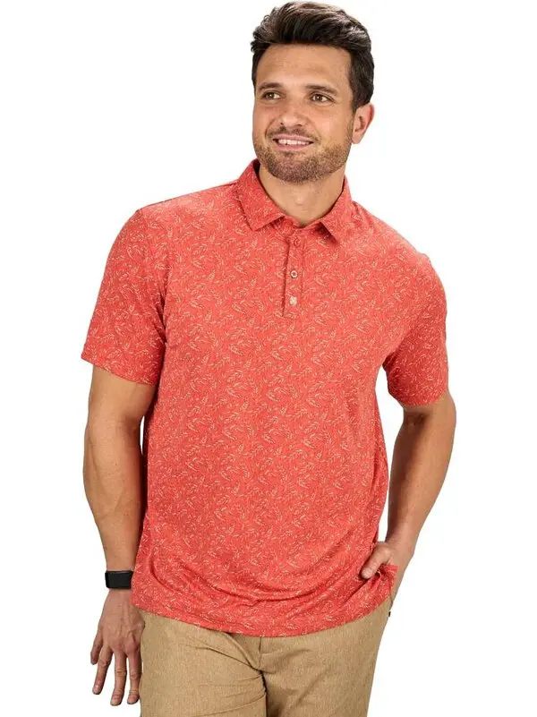 BLACK CLOVER Lucky Feather Polo - Brandy