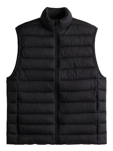 H&M Slim-fit Water-repellent Puffer Vest - Black