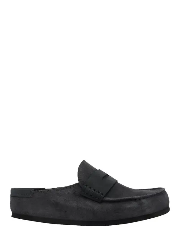 BIRKENSTOCK Naples Wrapped Mules - Grey