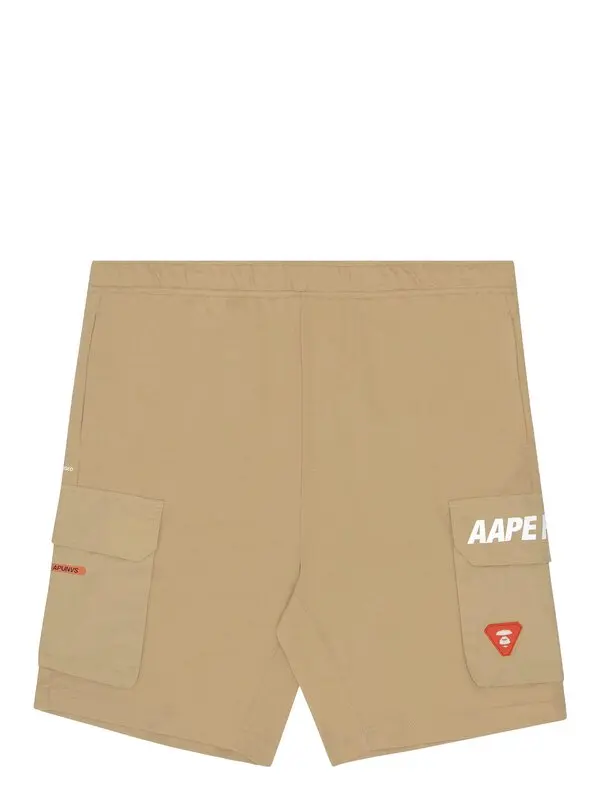 AAPE Moonface Cargo Shorts 'beige/light - Tan