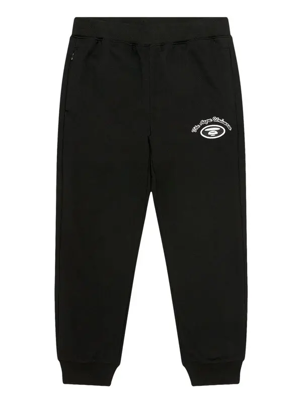 AAPE BY *A BATHING APE Basic Sweatpants - Black