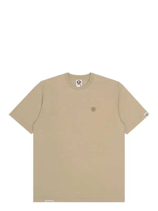 AAPE Moonface Embroidered Tee /light - Purple