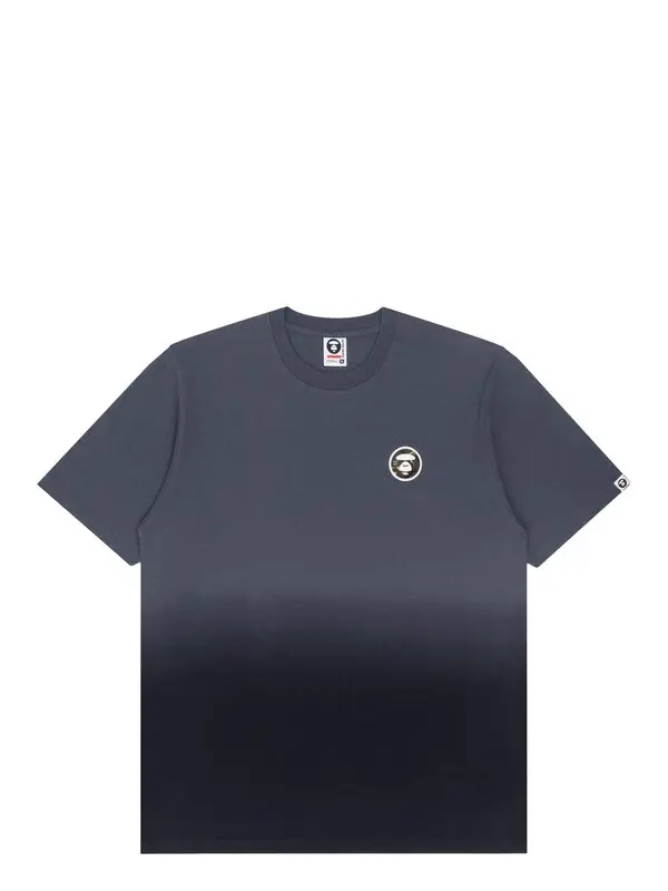 AAPE Moonface Camo Patch Gradient Tee /purple - Grey