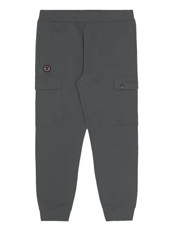 AAPE Moonface Cargo Sweatpants - Grey