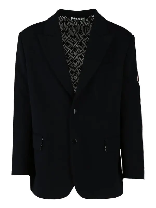 Palm Angels Classic Track Blazer 'navy - Blue