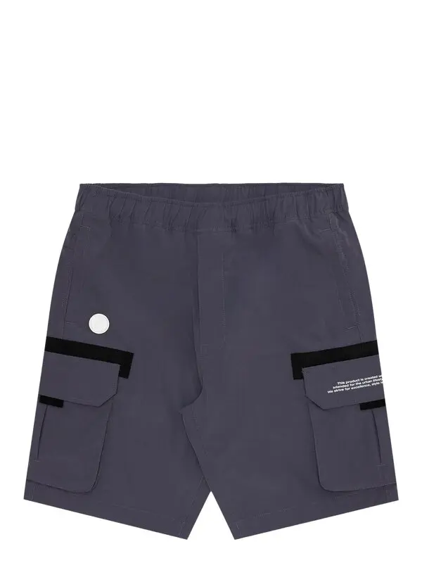 AAPE Moonface Cargo Track Shorts /purple - Grey