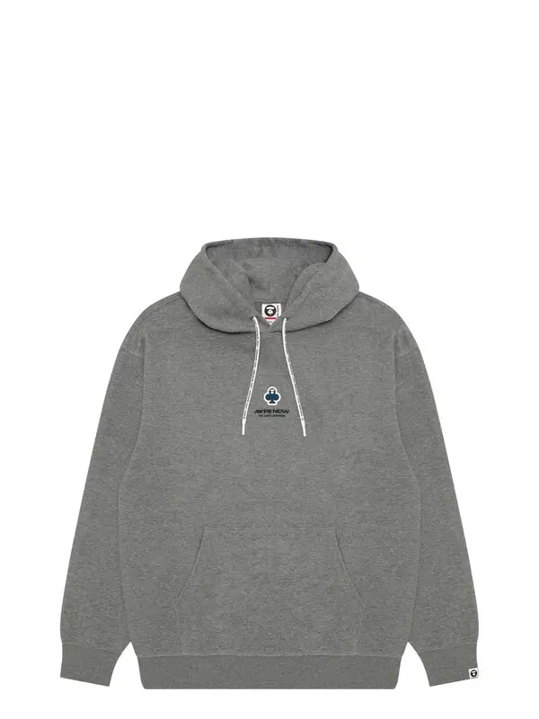 AAPE BY *A BATHING APE Now Clover Moonface Hoodie /heather - Grey