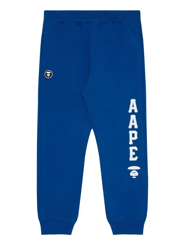 AAPE BY *A BATHING APE Moonface Patch Sweatpants /dark - Blue
