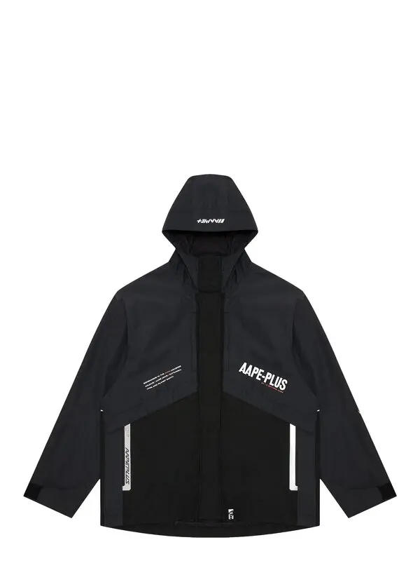 AAPE Panelled Jacket - Black