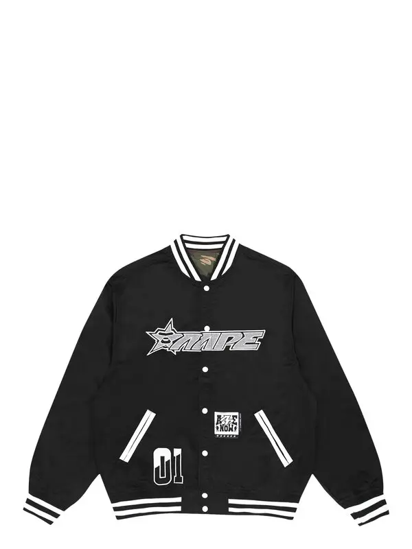 AAPE Moonface Reversible Jacket - Black