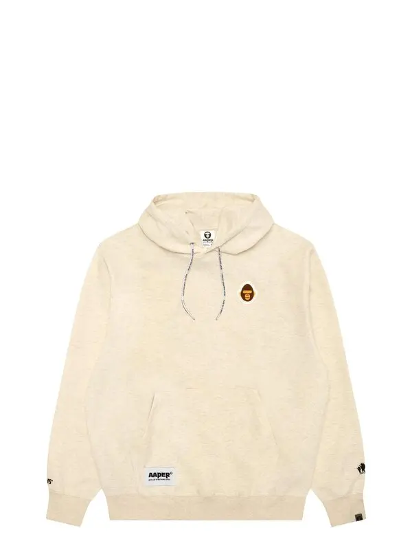 AAPE BY *A BATHING APE Basic R Hoodie 'beige/heather - Tan