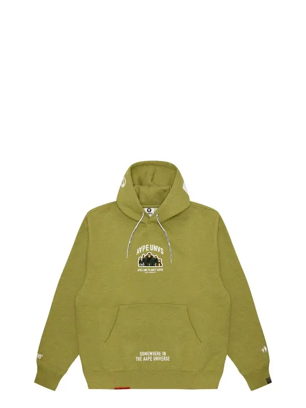 AAPE BY *A BATHING APE R Hoodie /heather - Green
