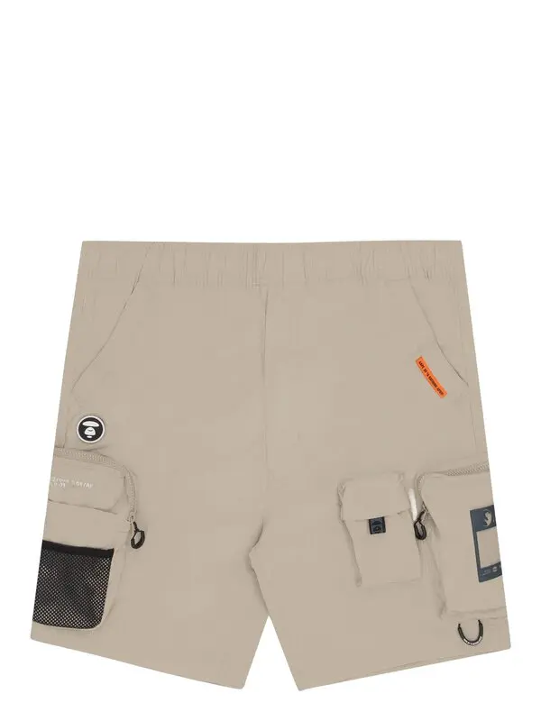 AAPE Moonface Cargo Shorts 'beige/light - Tan