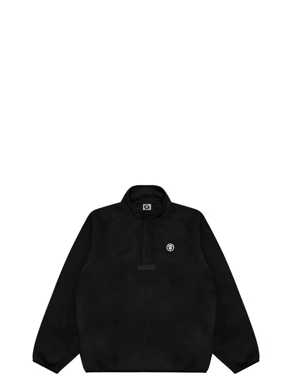 AAPE BY *A BATHING APE Now Moonface Logo Pullover - Black