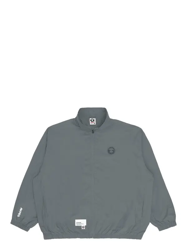 AAPE Moonface Patch Lightweight Zip Jacket /light - Grey