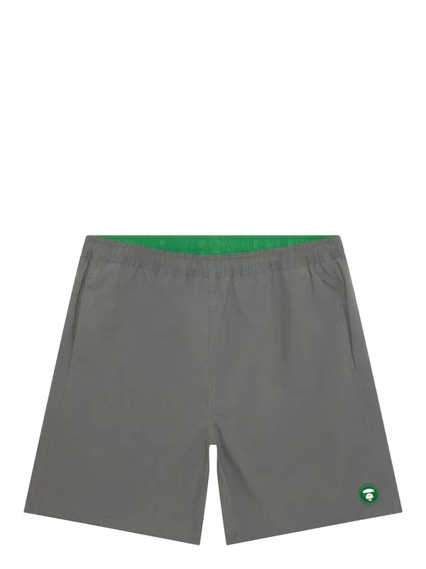 AAPE Now Moonface Logo Shorts /light - Grey