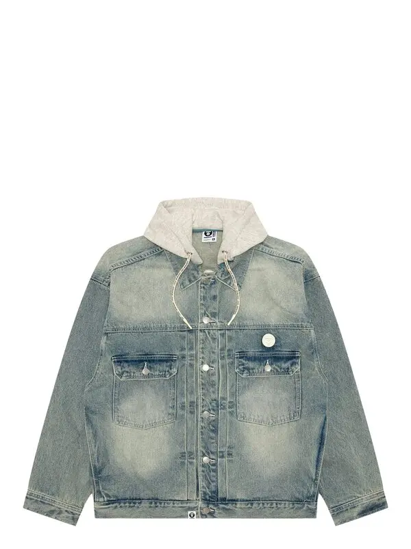 AAPE Now Light Weigh Jacket /light - Blue