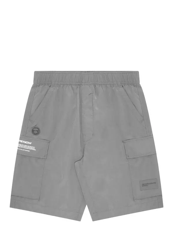AAPE Moonface Patch Cargo Shorts /light - Grey